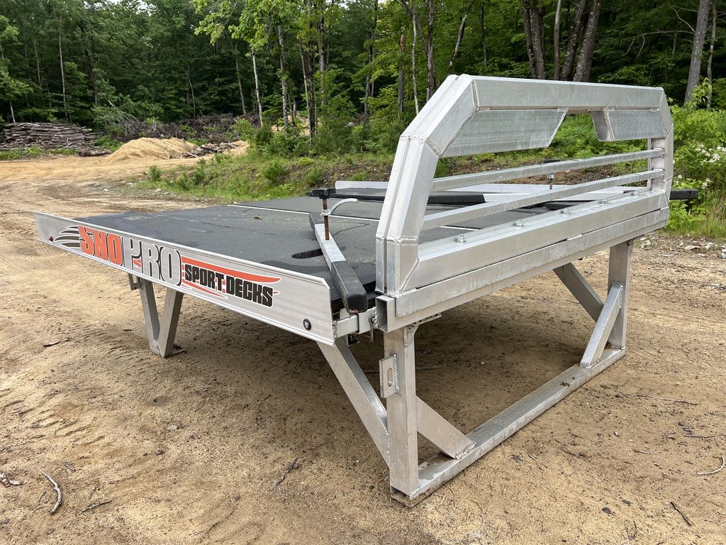 Sno Pro 7ft Aluminum Sled Deck w/Sliding Sides & Telescoping - R-H ...